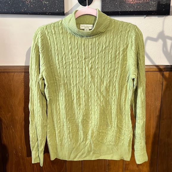 Appleseed's | Sweaters | Appleseeds Cableknit Cowl Neck Sweater | Poshmark